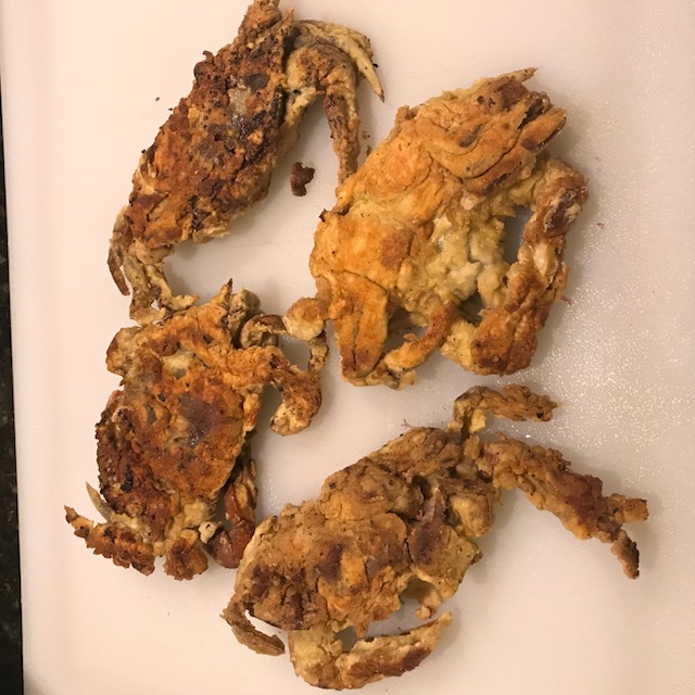 Simple Soft Shell Crabs at Home - Strong by Judy